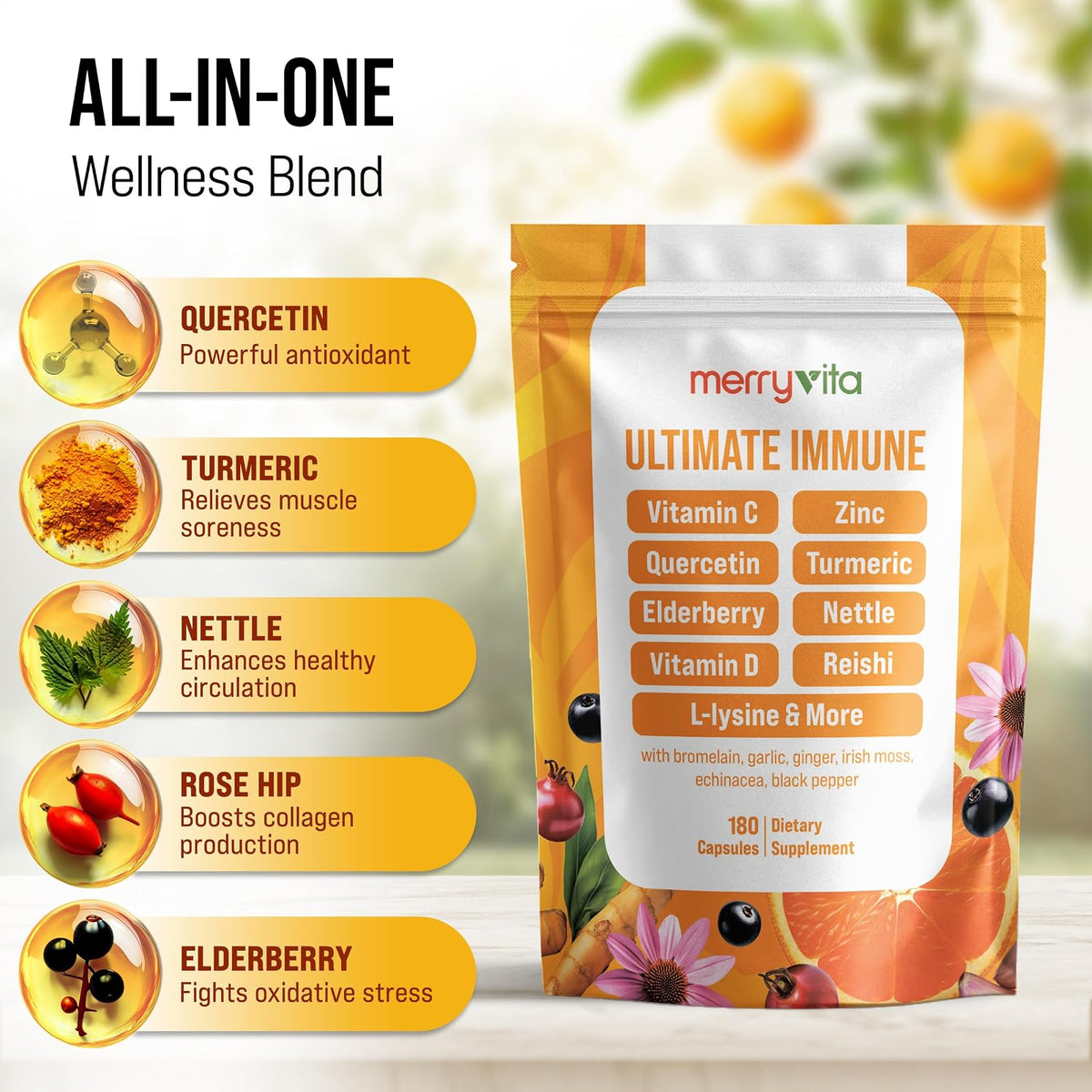 MERRY VITA vitamin c for skin health