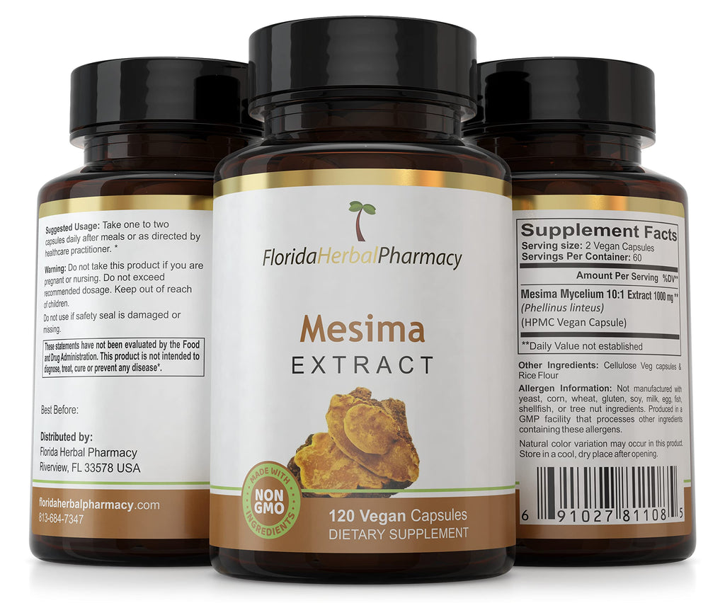 Mesima Extract capsules for energy boost