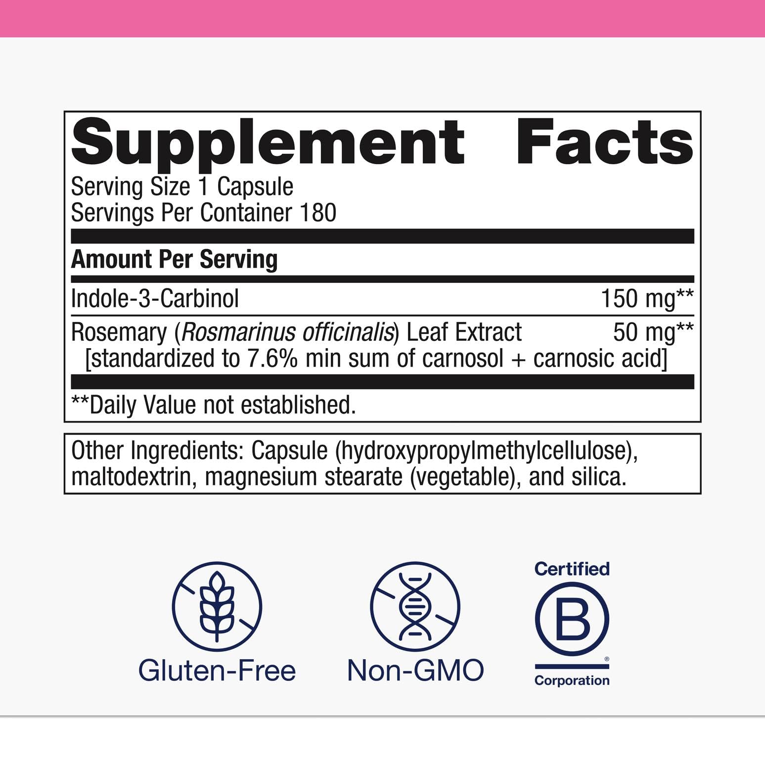 Meta Indole-3-Carbinol kids multivitamin