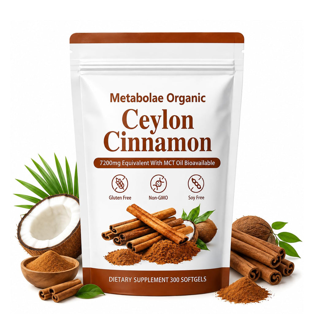 Metabolae Ceylon cinnamon softgels for wellness