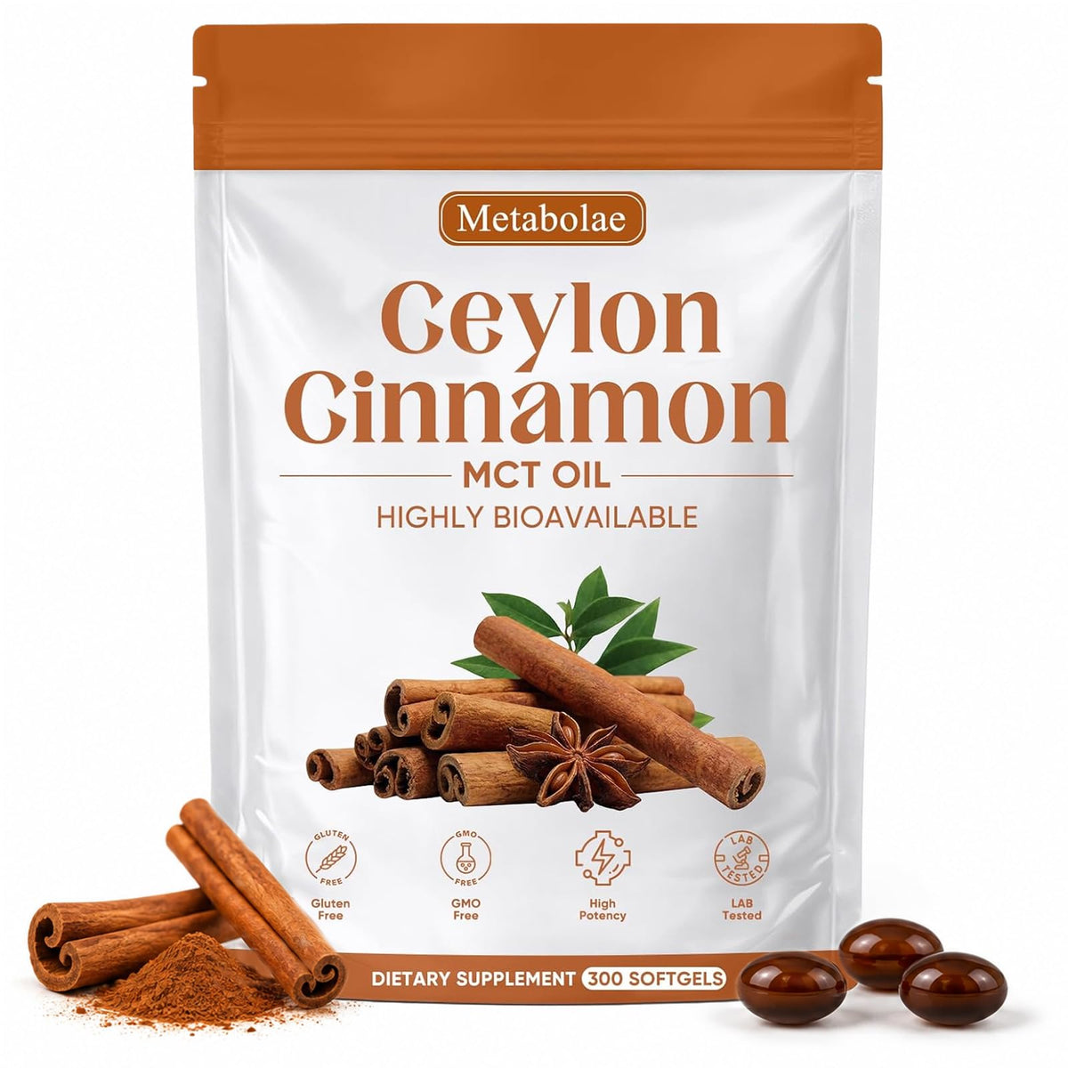 Metabolae Ceylon cinnamon softgels