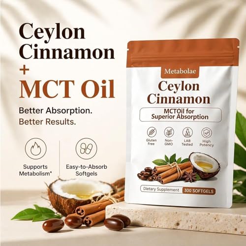 Metabolae cinnamon softgels for vitality