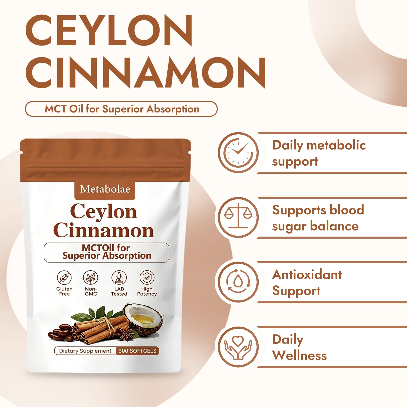 Metabolae herbal cinnamon supplement