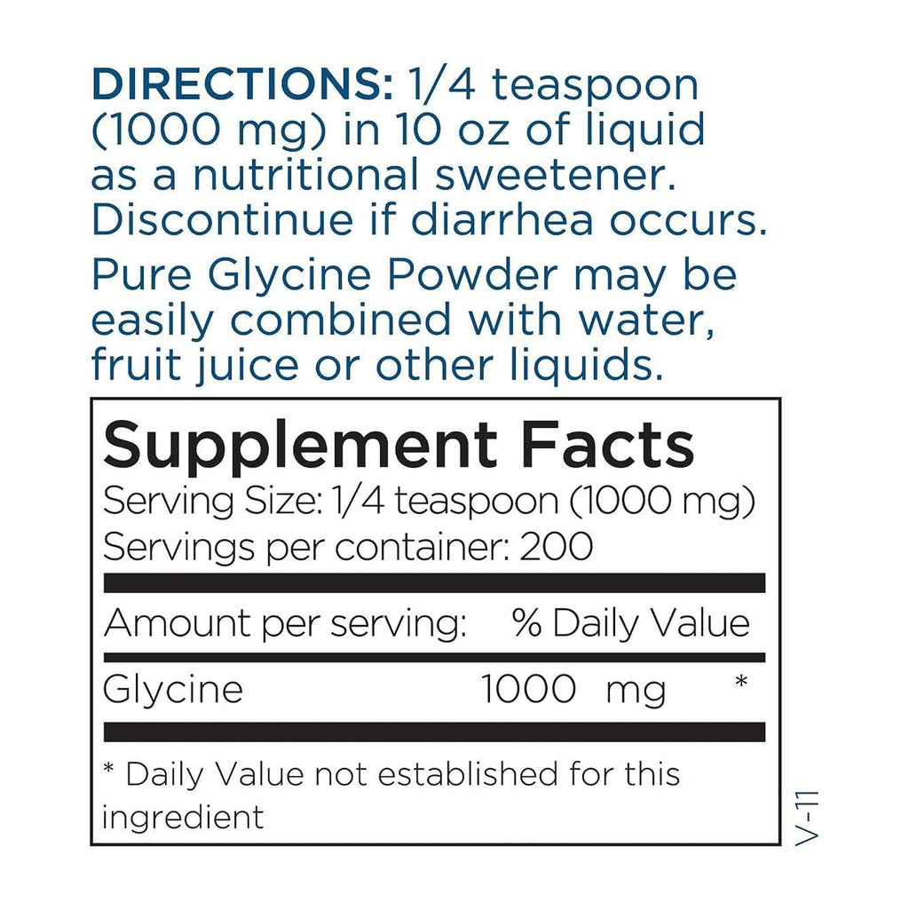 Metabolic Maintenance Glycine for daily wellness