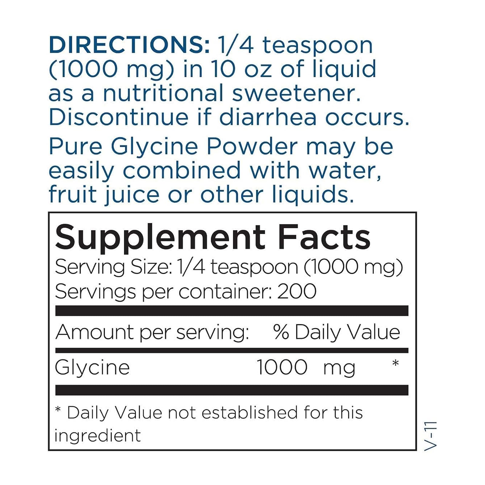 Metabolic Maintenance Glycine for daily wellness