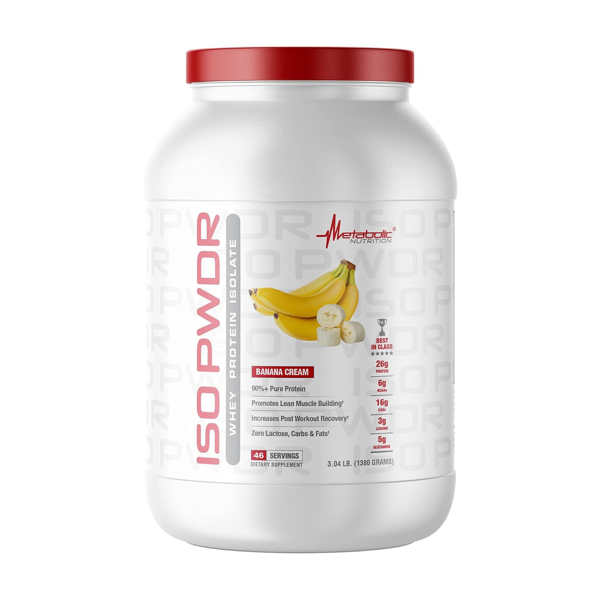Metabolic Nutrition whey protein isolate banana cream