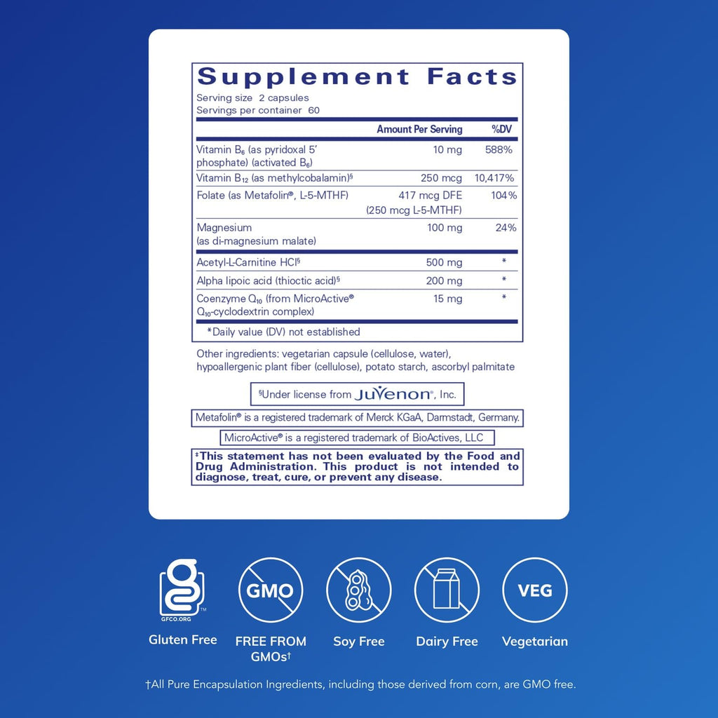 metabolic support blended vitamin & mineral formula