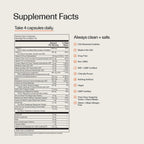 Metabolic support multivitamin capsules