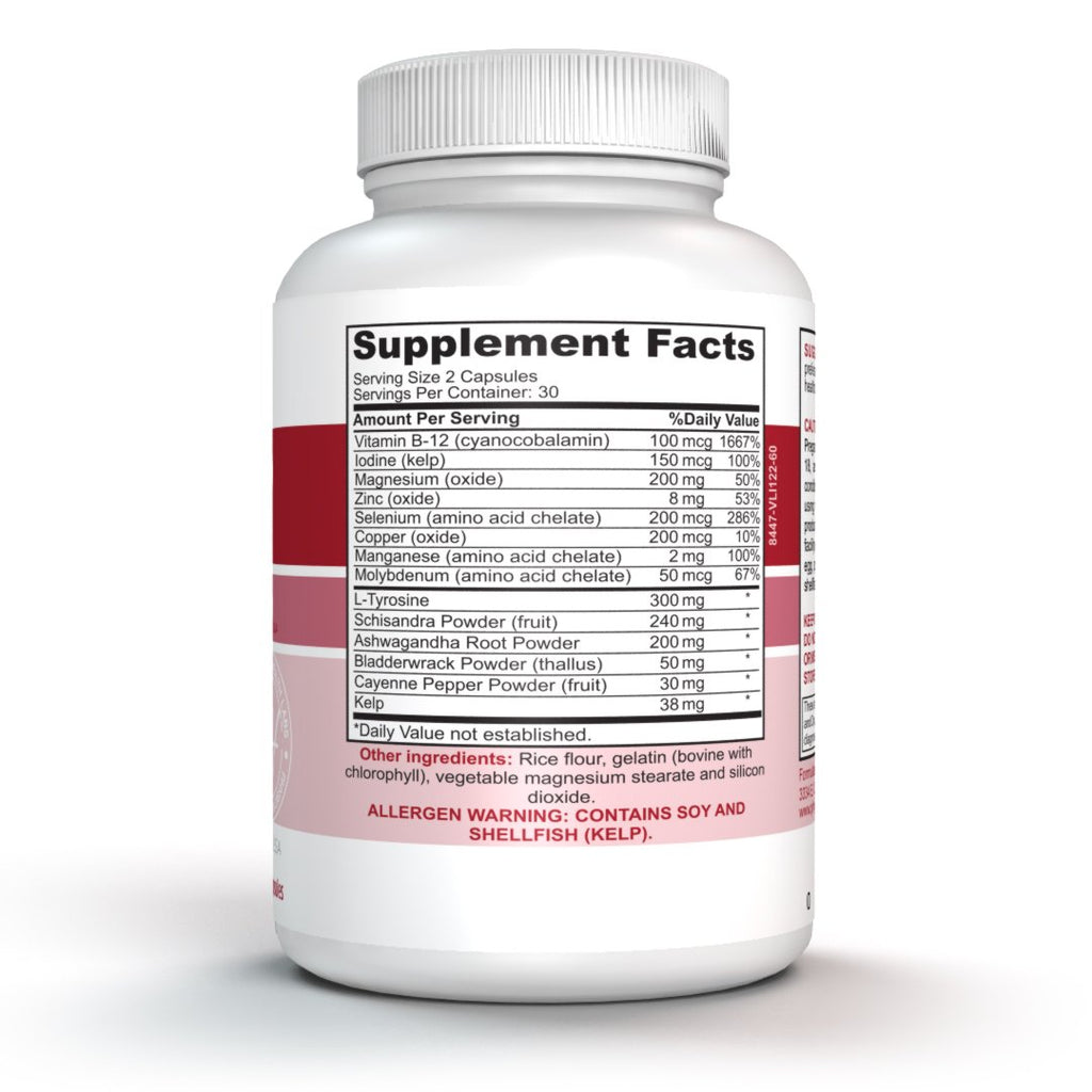 Metabolism booster with iodine benefits