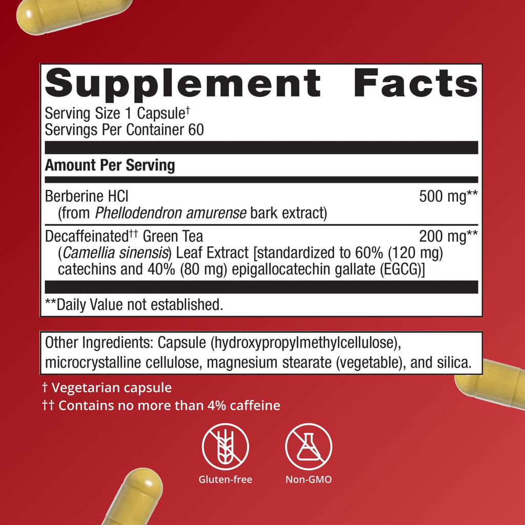 metabolism booster with Metagenics berberine