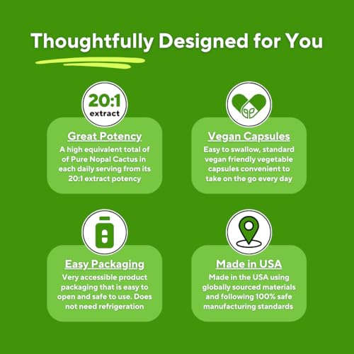 Metabolism booster with Nopal extract