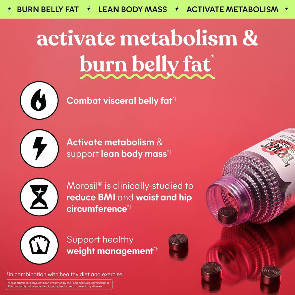 Metabolism boosting gummies for weight management