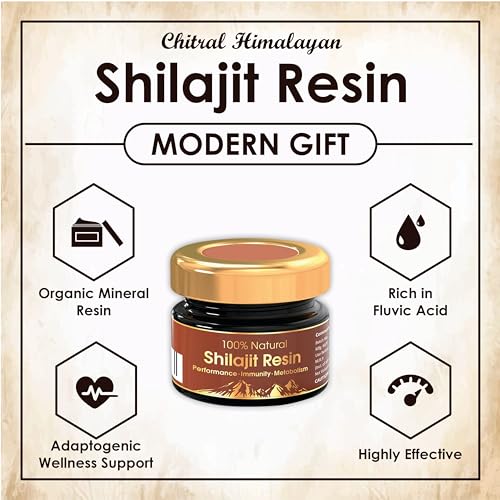 metabolism-boosting shilajit resin