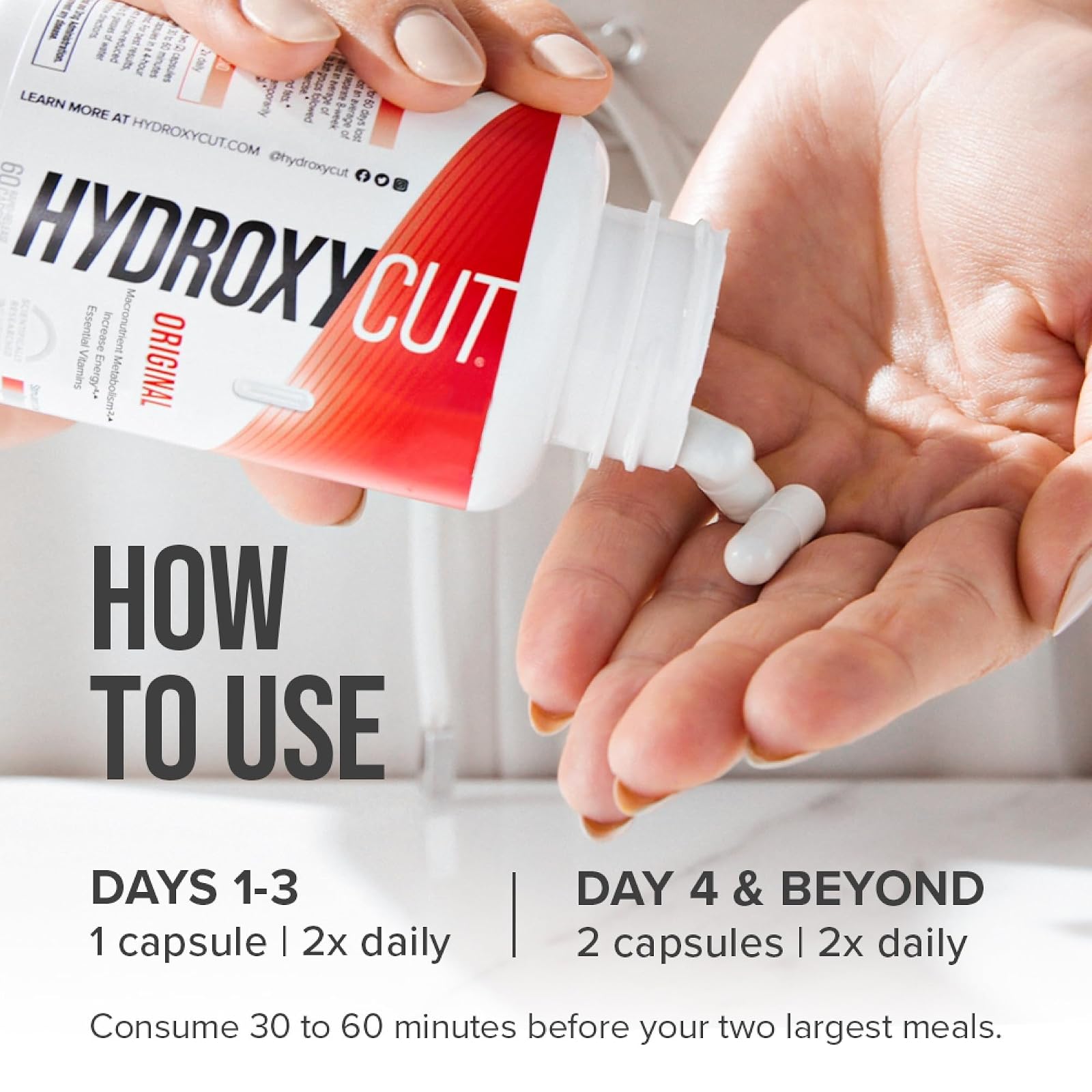 Metabolism supplement for active lifestyle