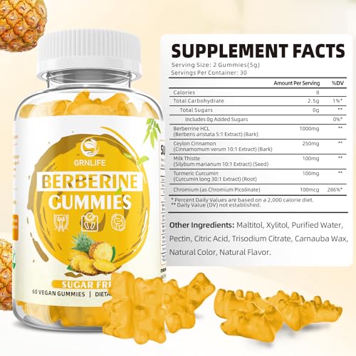 metabolism support berberine gummies