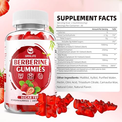 metabolism support berberine gummies