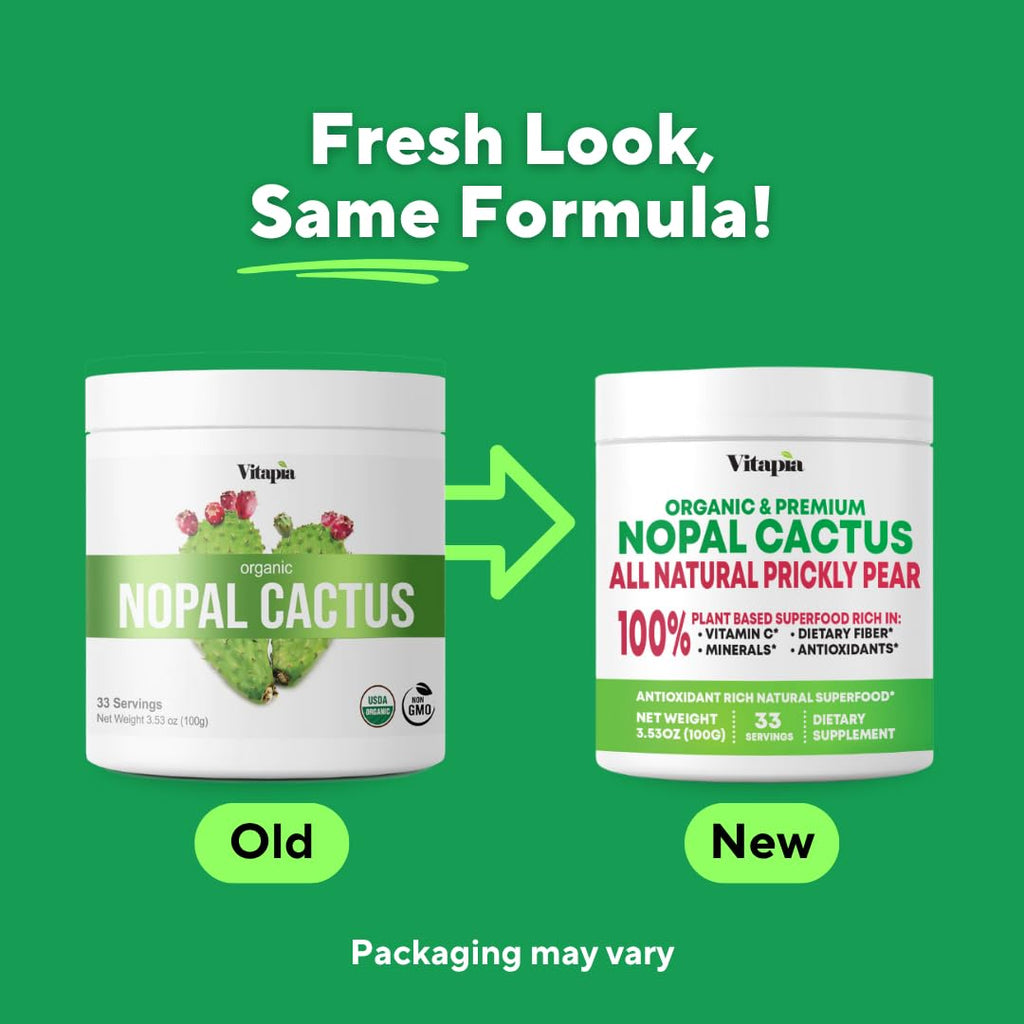 Metabolism support with nopal cactus