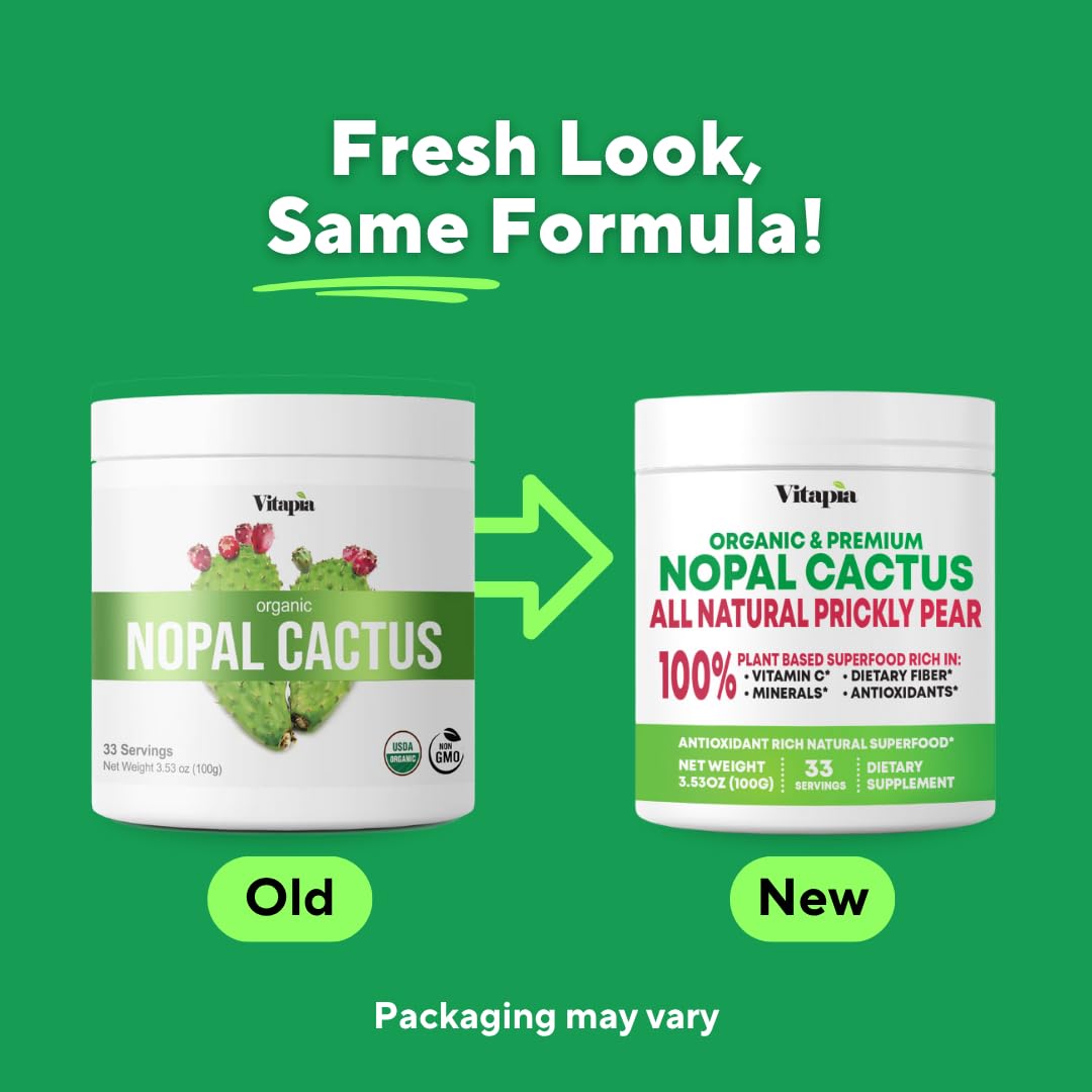 Metabolism support with nopal cactus
