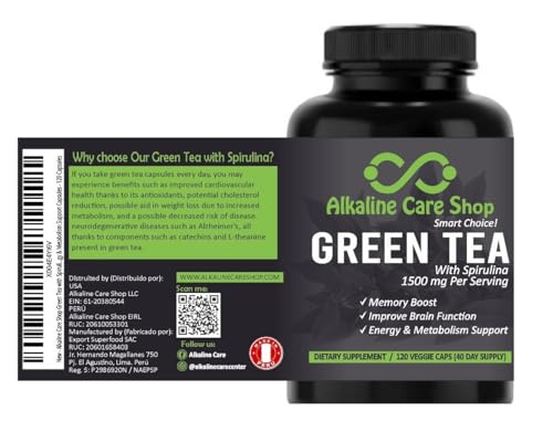 metabolism support with spirulina