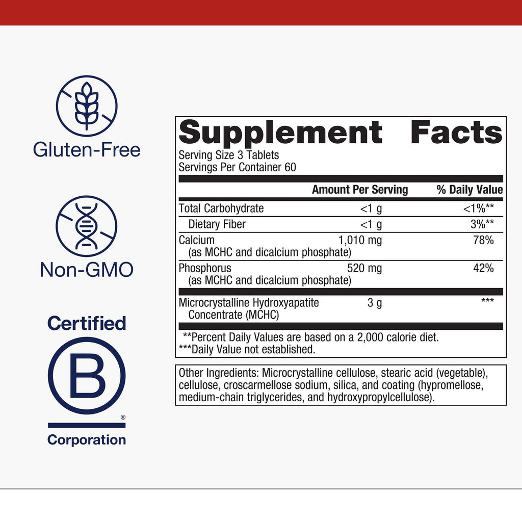 Metagenics calcium for strong bones