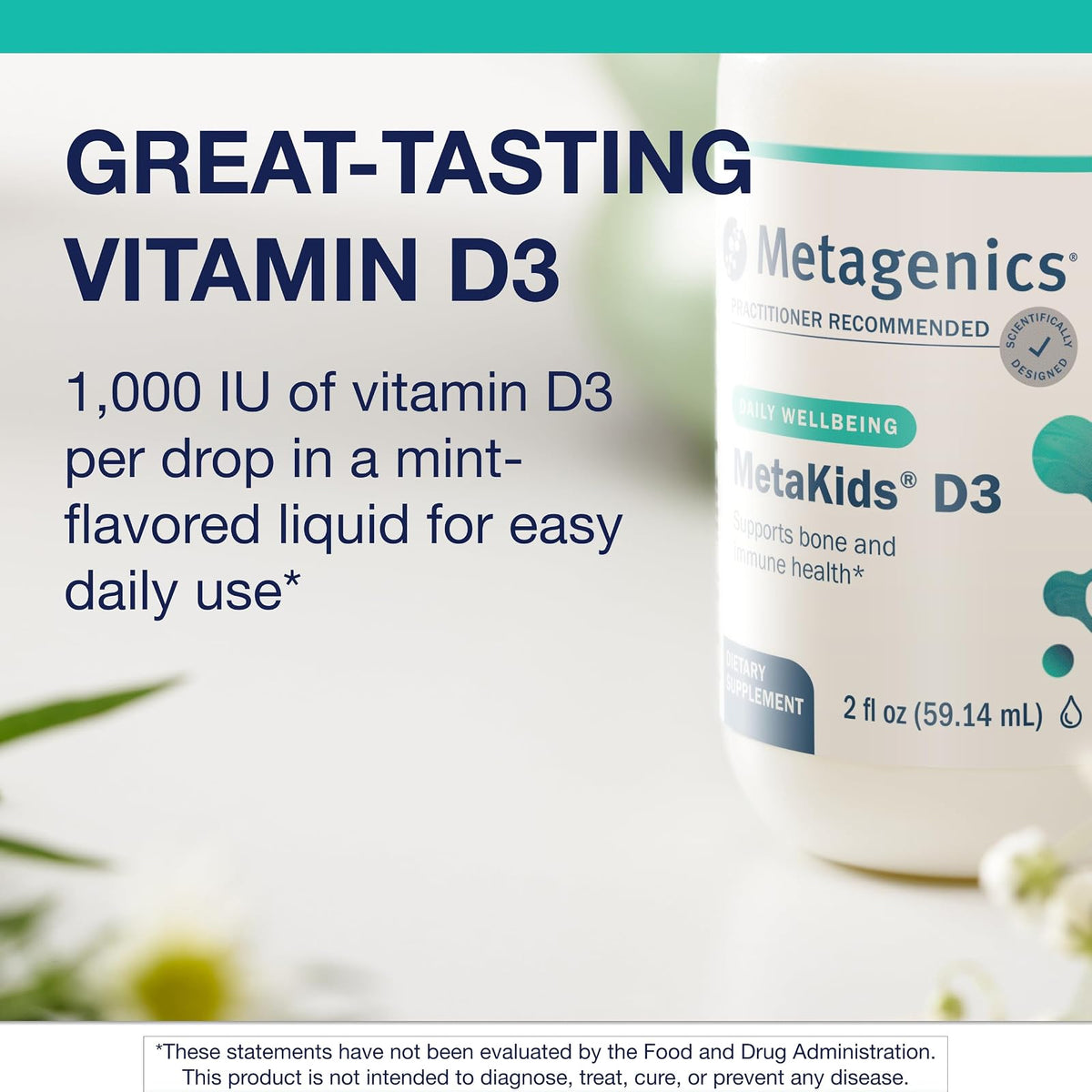 Metagenics children's vitamin D supplement