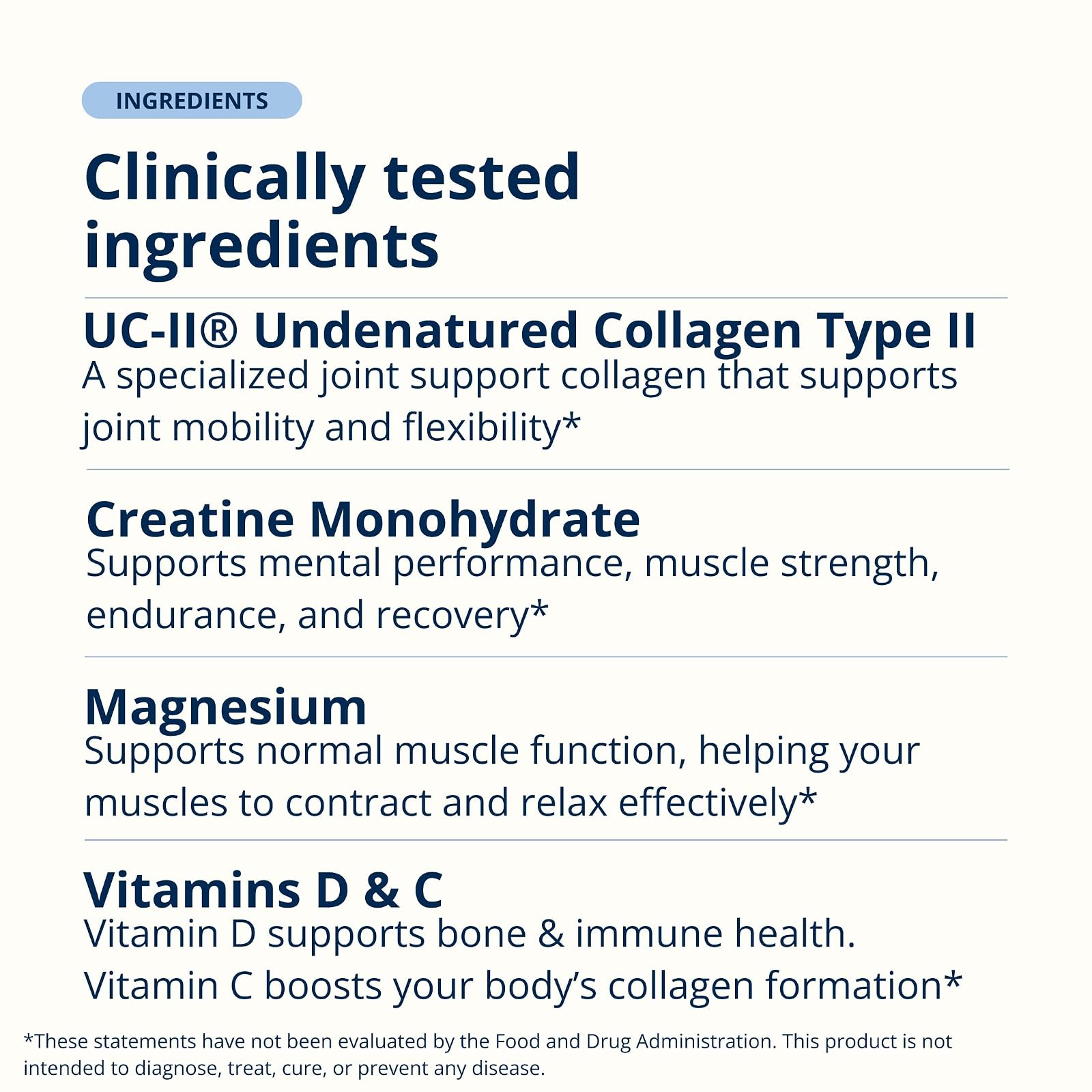 Metagenics collagen for joint health