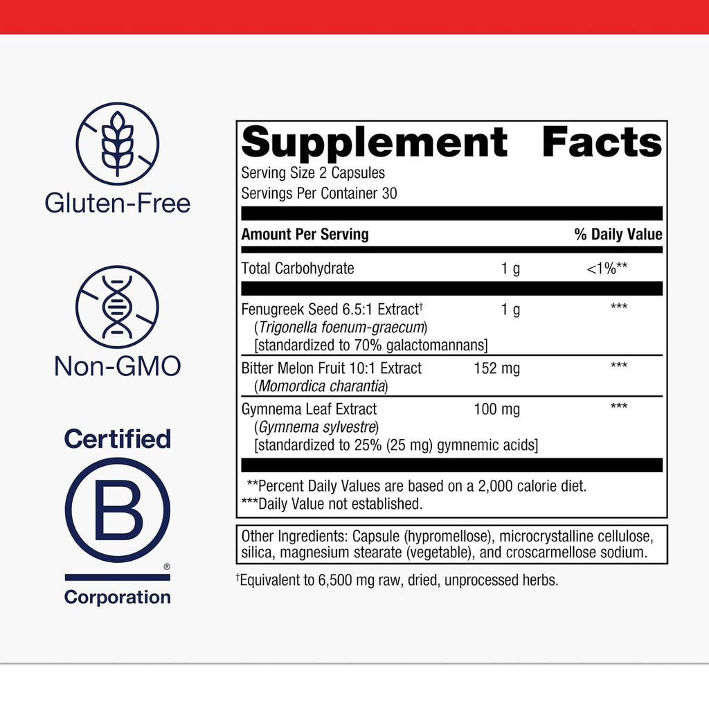 Metagenics Fenugreek Plus dietary supplement