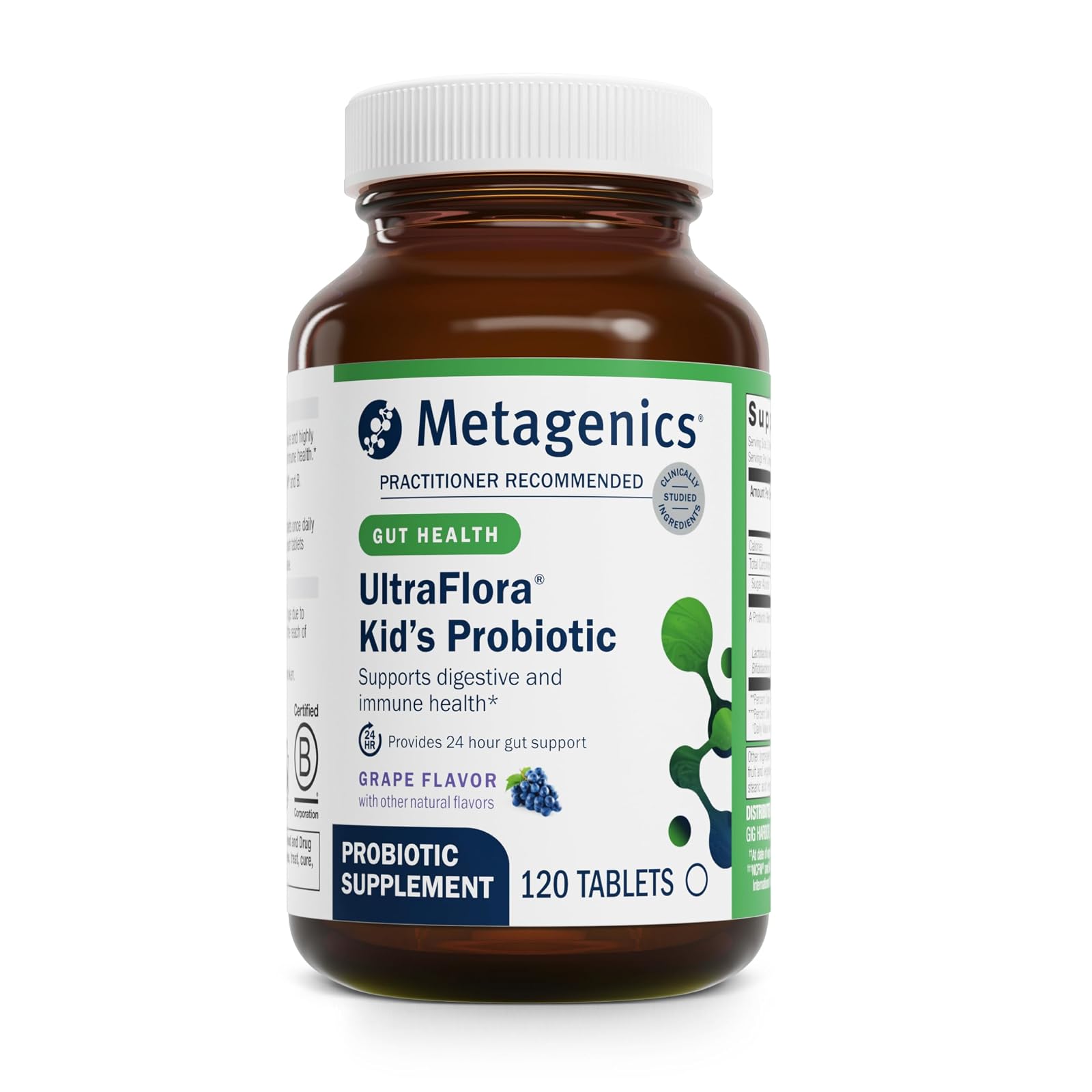 Metagenics kids probiotic tablets