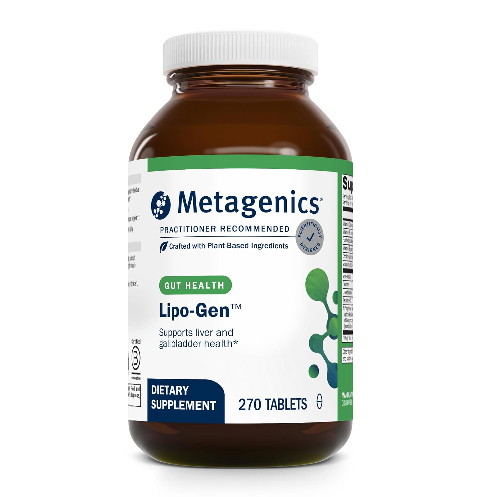 Metagenics Lipo-Gen artichoke tablets