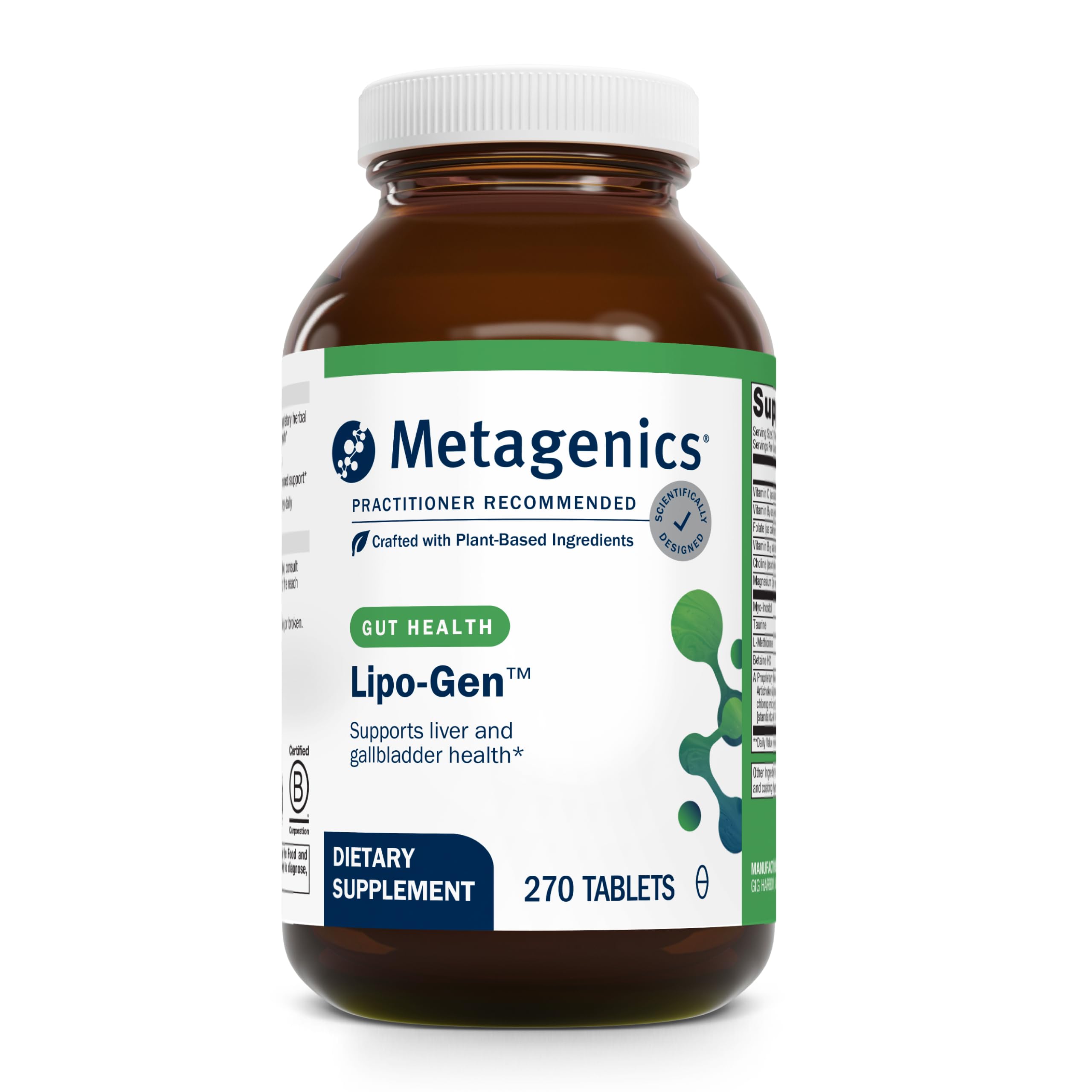 Metagenics Lipo-Gen liver support supplement