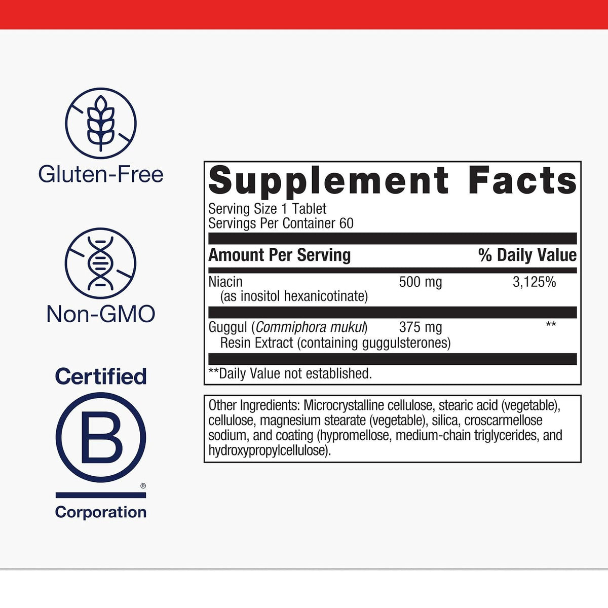 Metagenics Lipotain 500 mg tablets