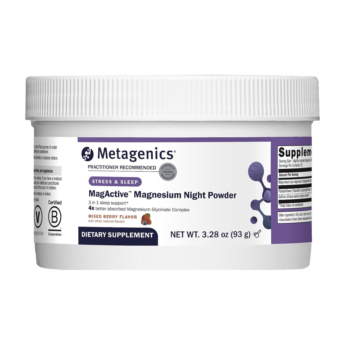 Metagenics magnesium night powder benefits