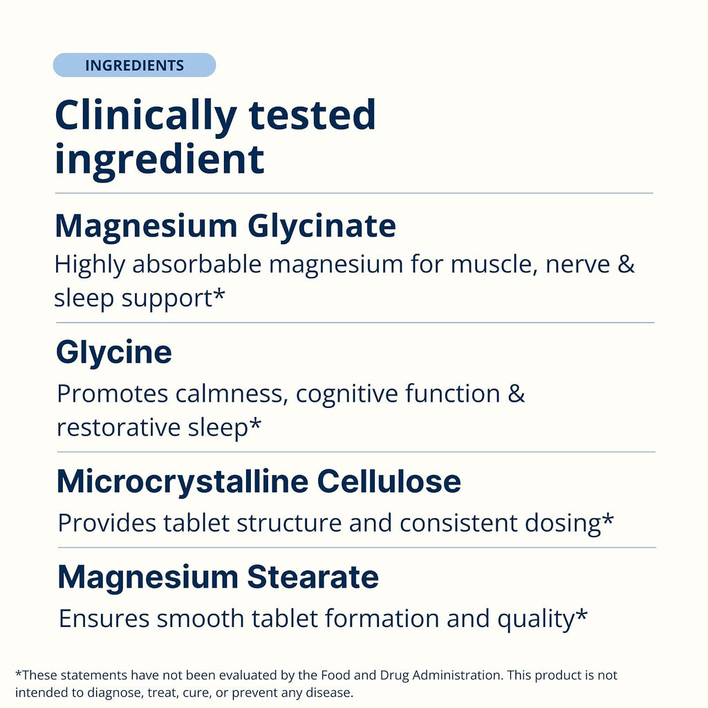 Metagenics magnesium tablets for stress relief