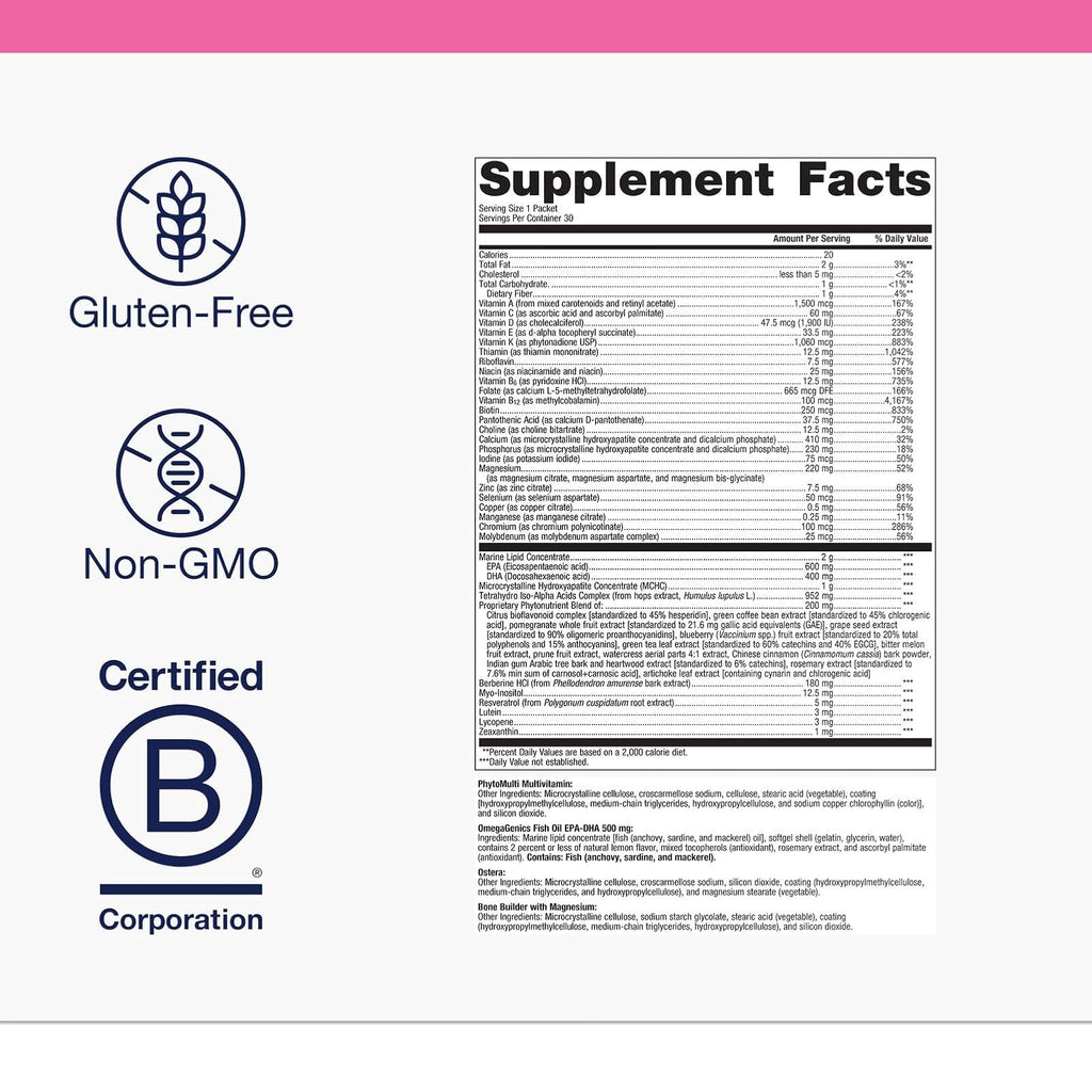 Metagenics multivitamin for energy support