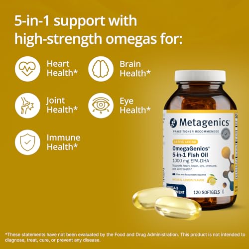 Metagenics omega 3 softgels benefits