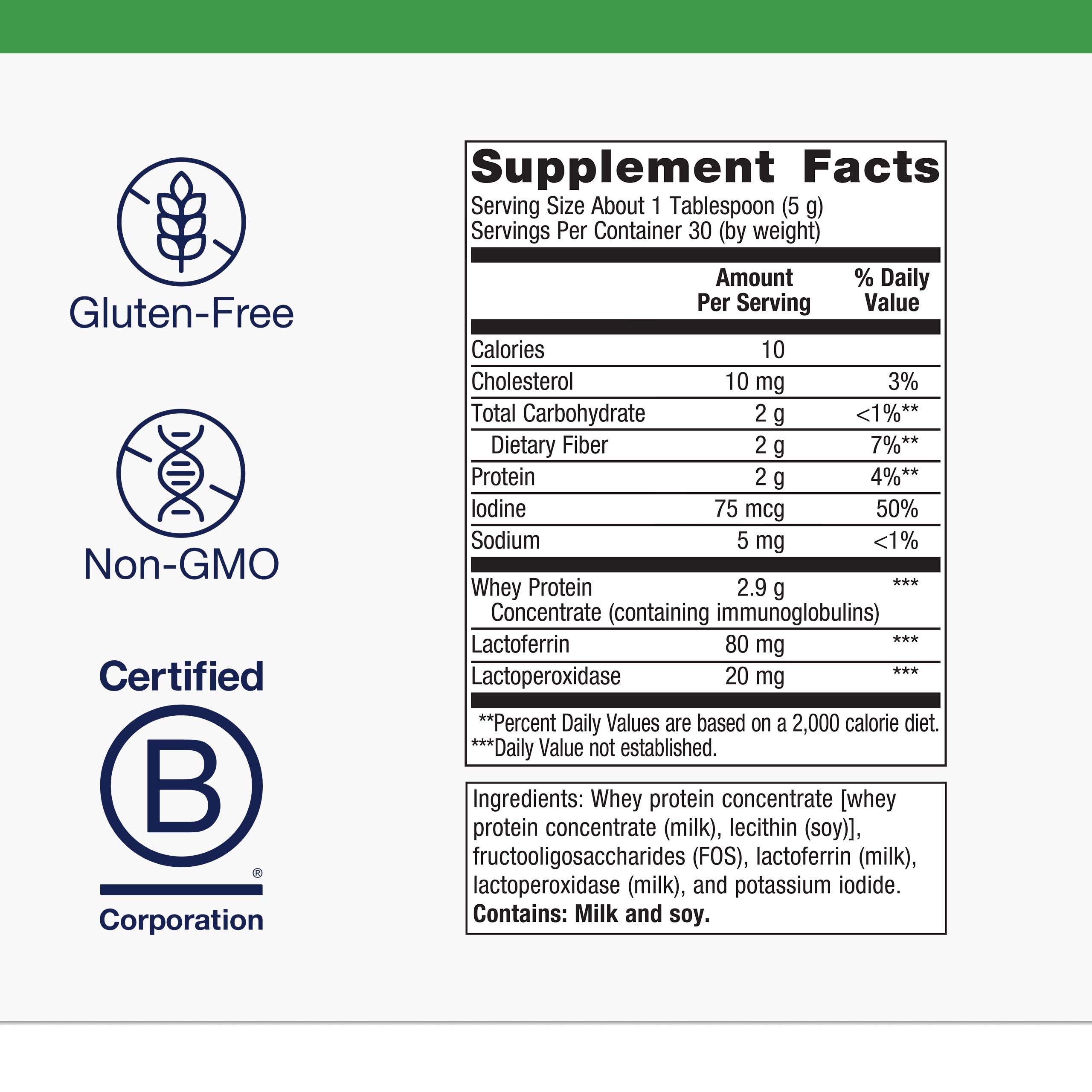 Metagenics prebiotics for daily wellness