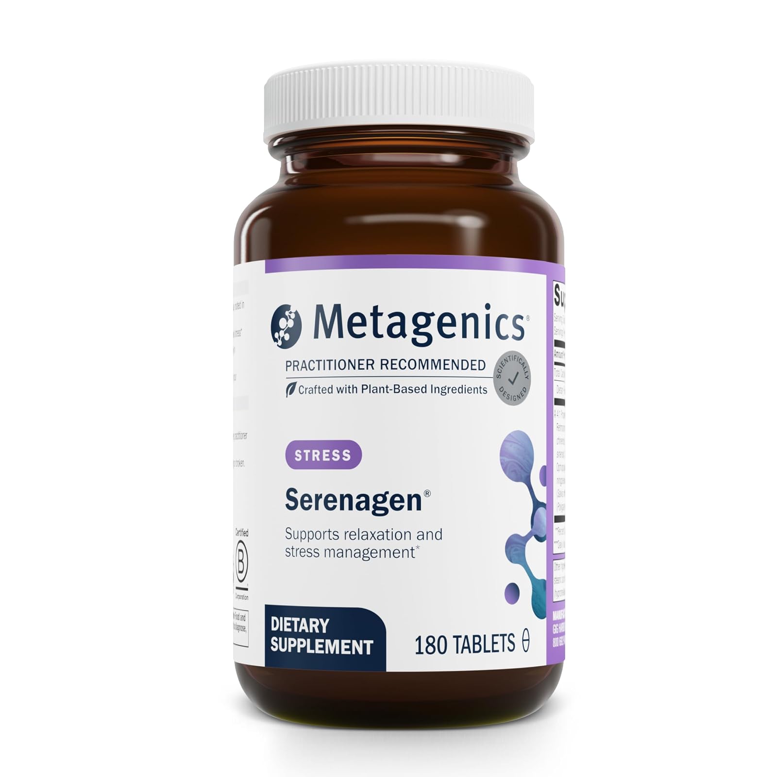 Metagenics Serenagen herbal stress relief