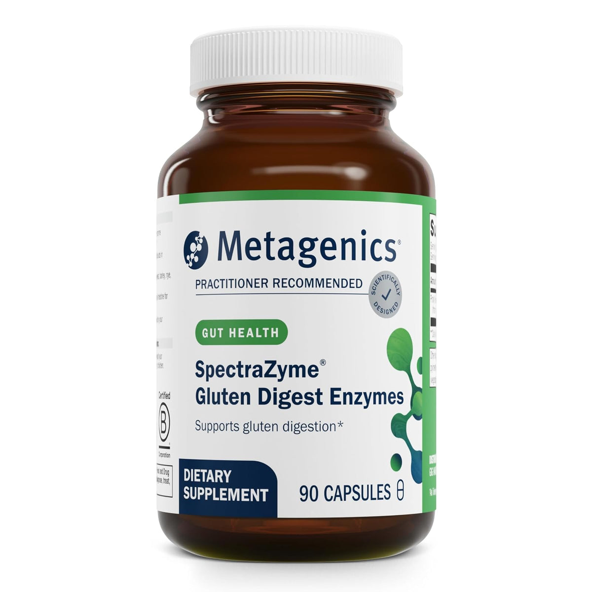 Metagenics SpectraZyme digestive enzymes support