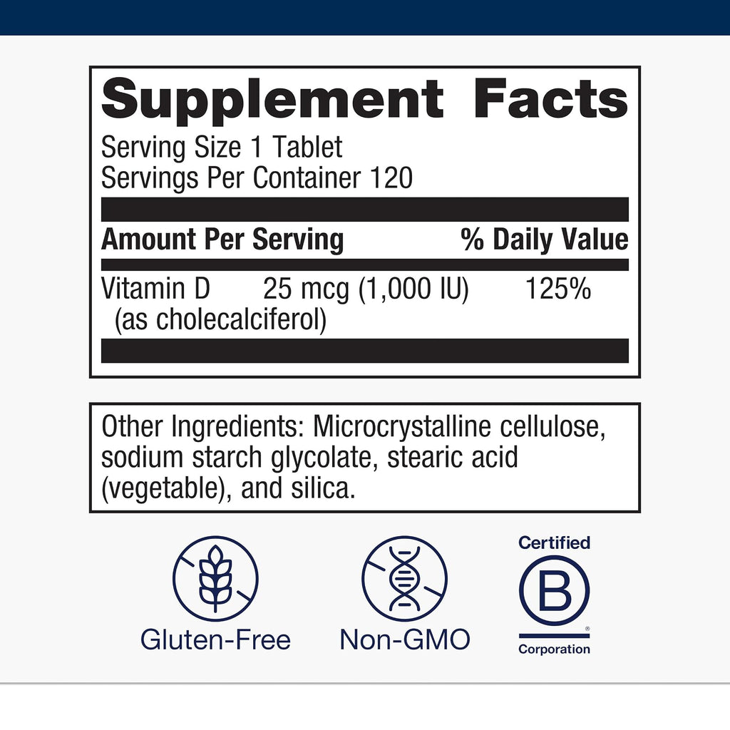 Metagenics Vitamin D3 for bone health