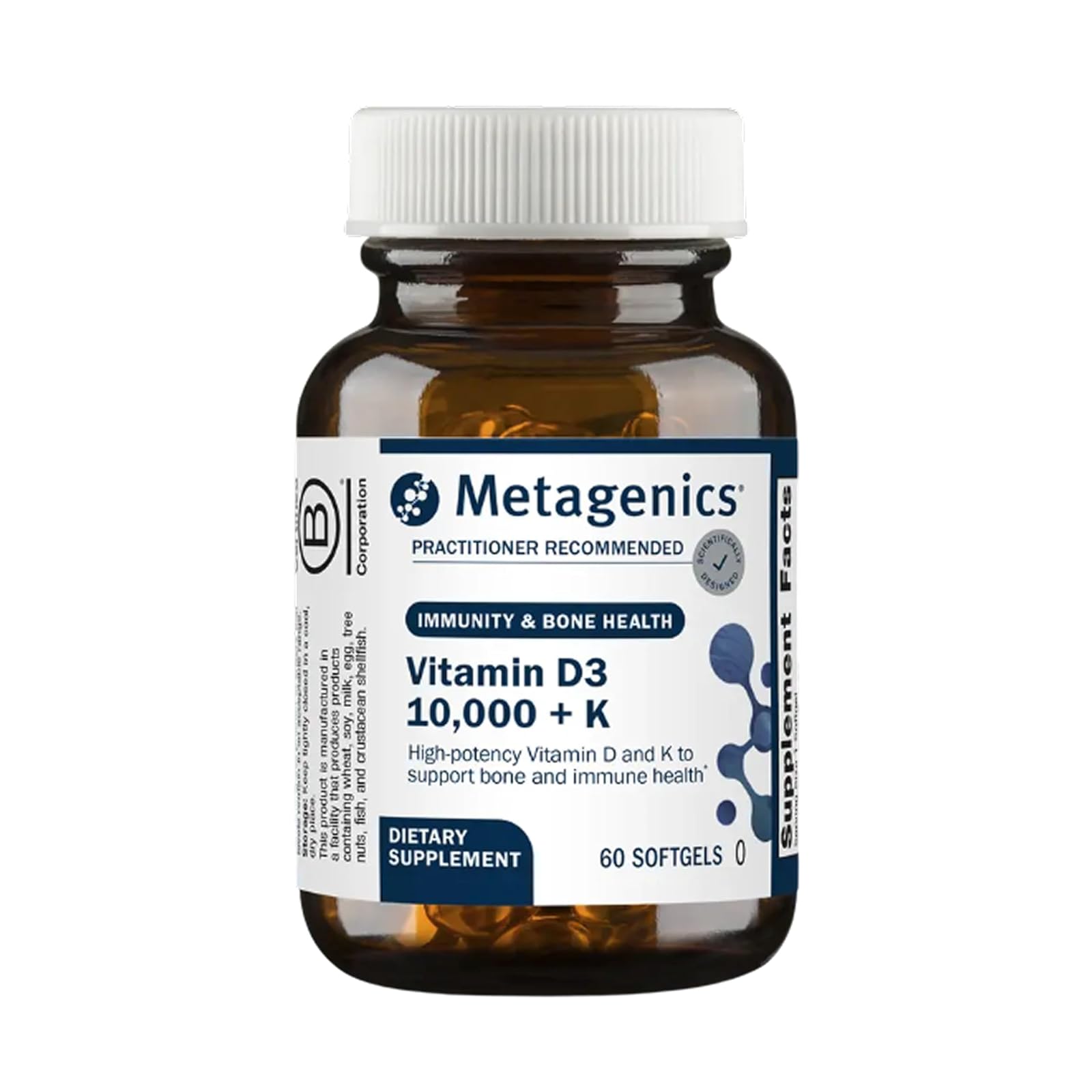 Metagenics vitamin D3 softgels benefits