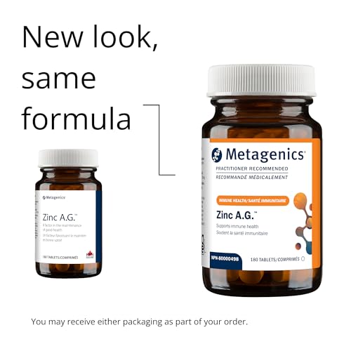 Metagenics zinc for overall health