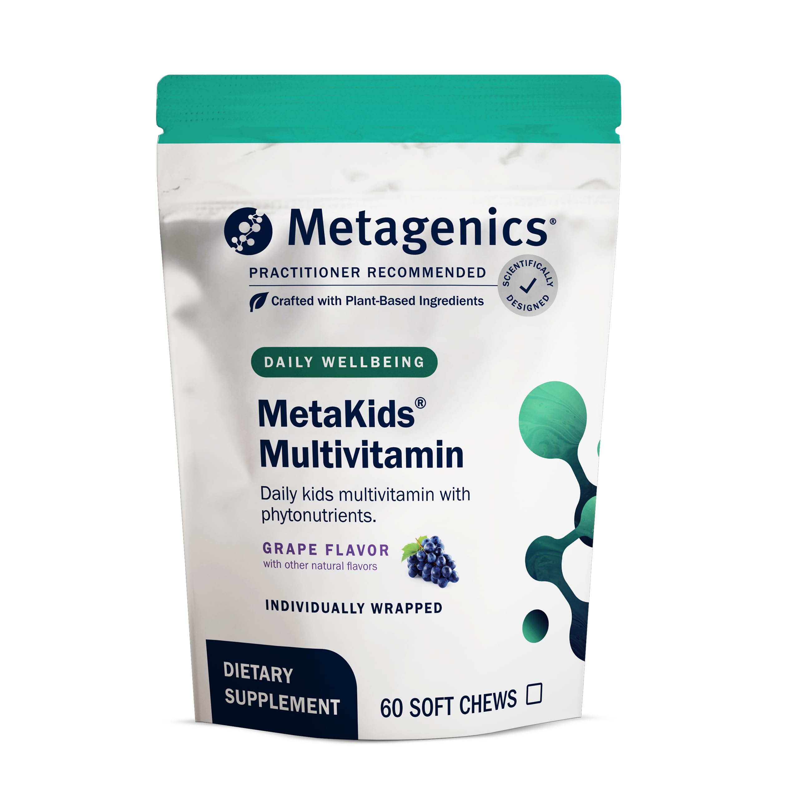 MetaKids grape multivitamin soft chews