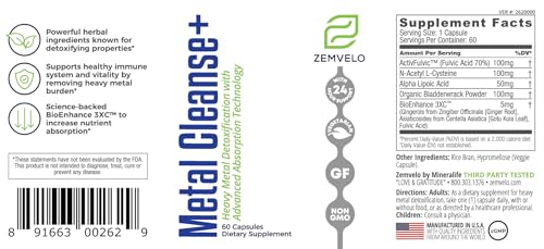 Metal Cleanse+ multivitamins for wellness