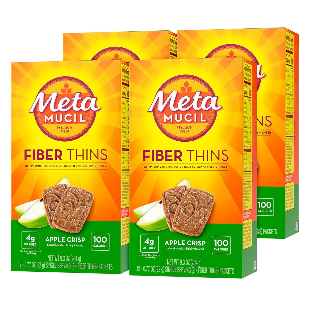 Metamucil apple crisp fiber thins