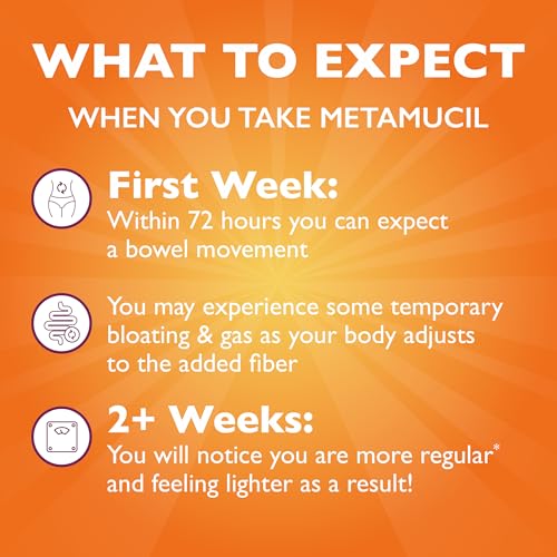 Metamucil capsules for easy digestion