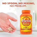 Metamucil fiber capsules for regularity