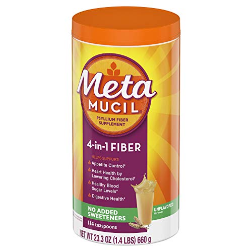 Metamucil fiber for weight management