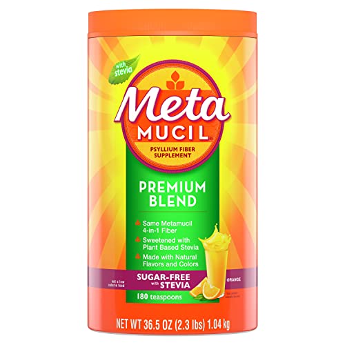 Metamucil fiber free sugar benefits
