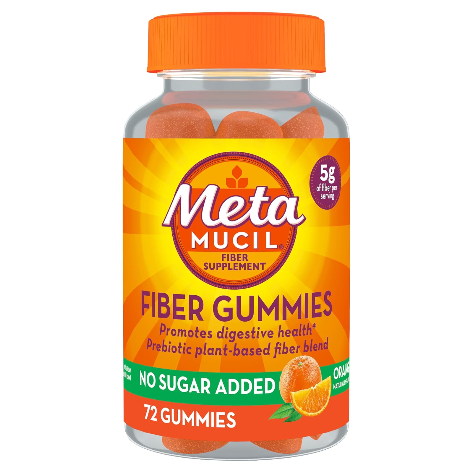 Metamucil fiber gummies for digestion
