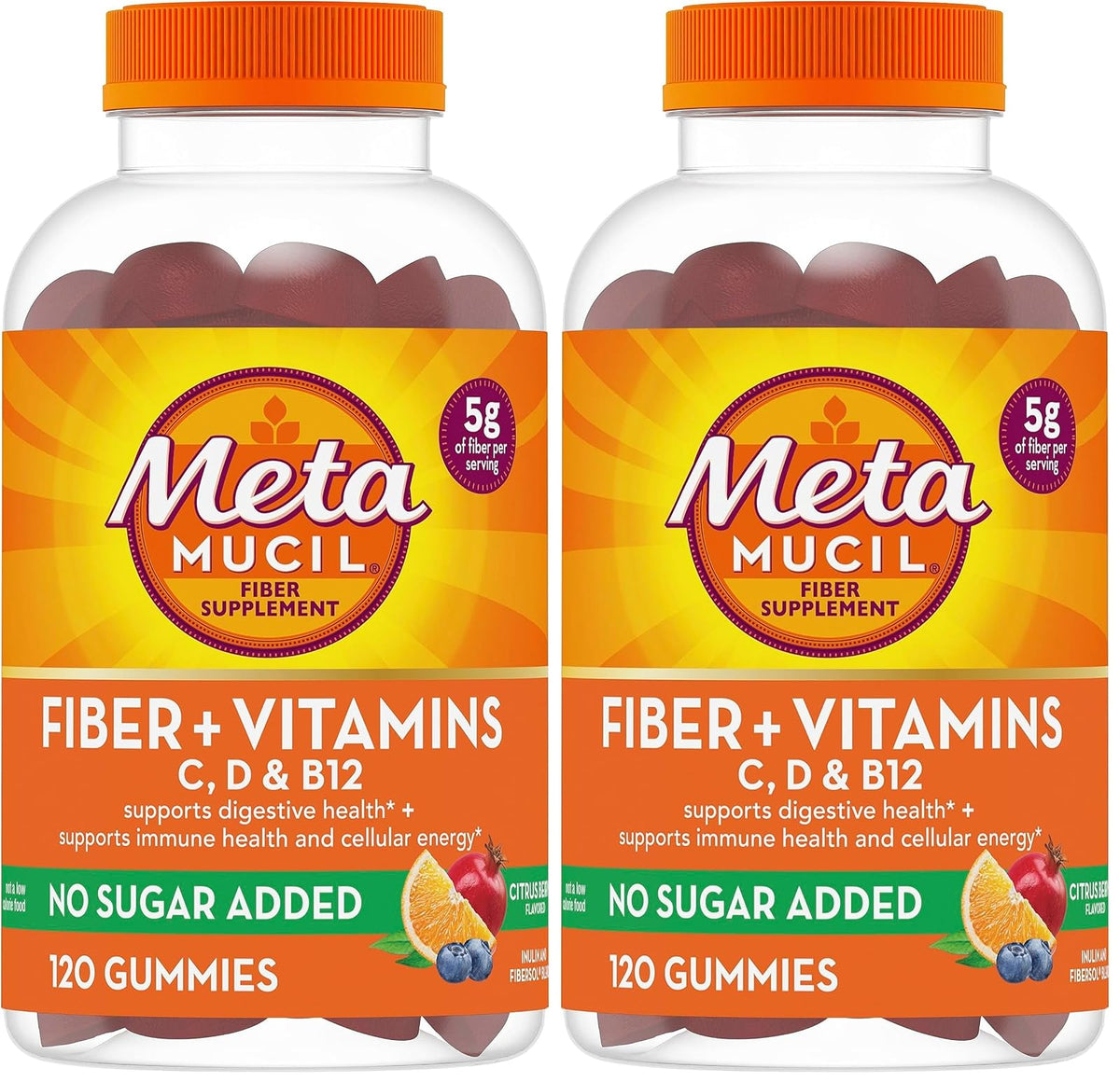 Metamucil fiber gummies for digestion